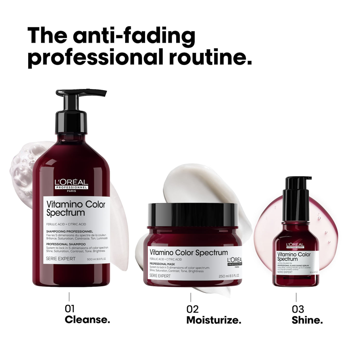 Mini Vitamino Color Spectrum Glass Shine Hair Serum | Women's Health Shop