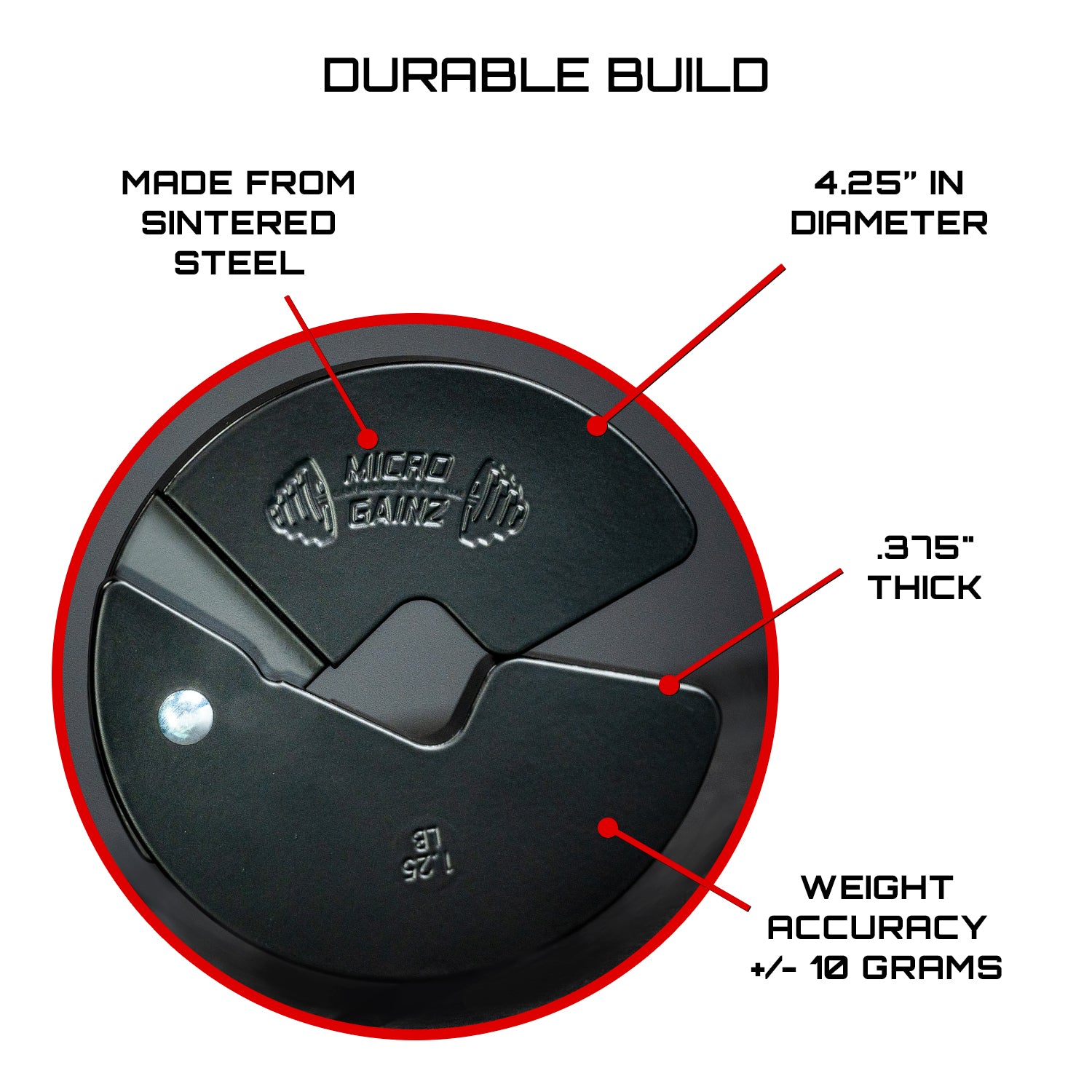 1.25 lb. Dumbbell Fractional Weight Plates (2 Plate Set) | Women's ...