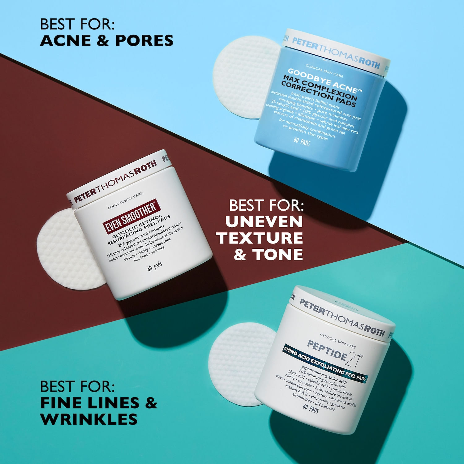 Goodbye Acne™ Max Complexion Correction Pads | Women's Health Shop Goodbye Acne™ Max Complexion Correction Pads | Women's Health Shop