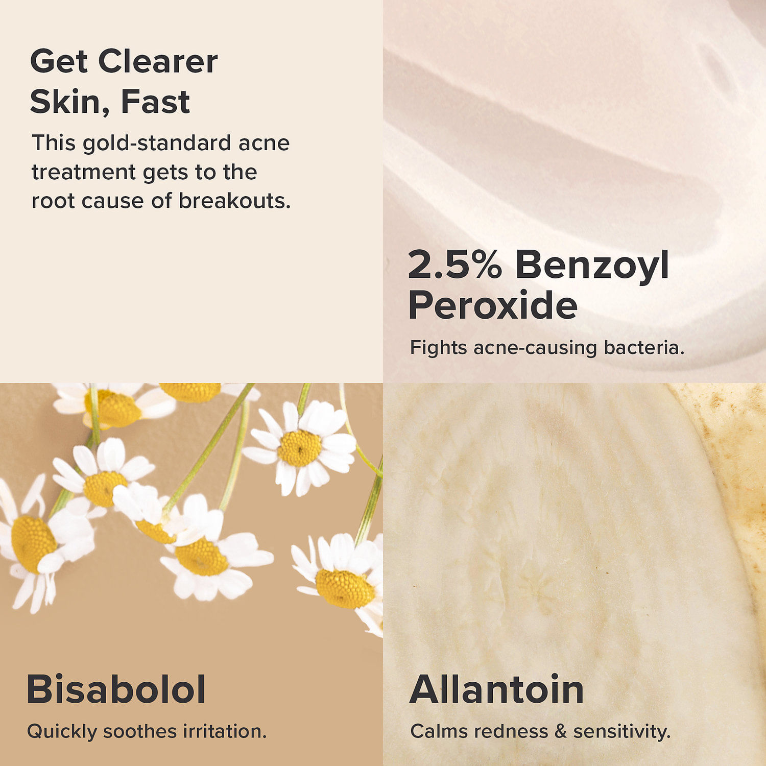 Clear Daily Skin Clearing Treatment With 2.5% Benzoyl Peroxide | Women ...