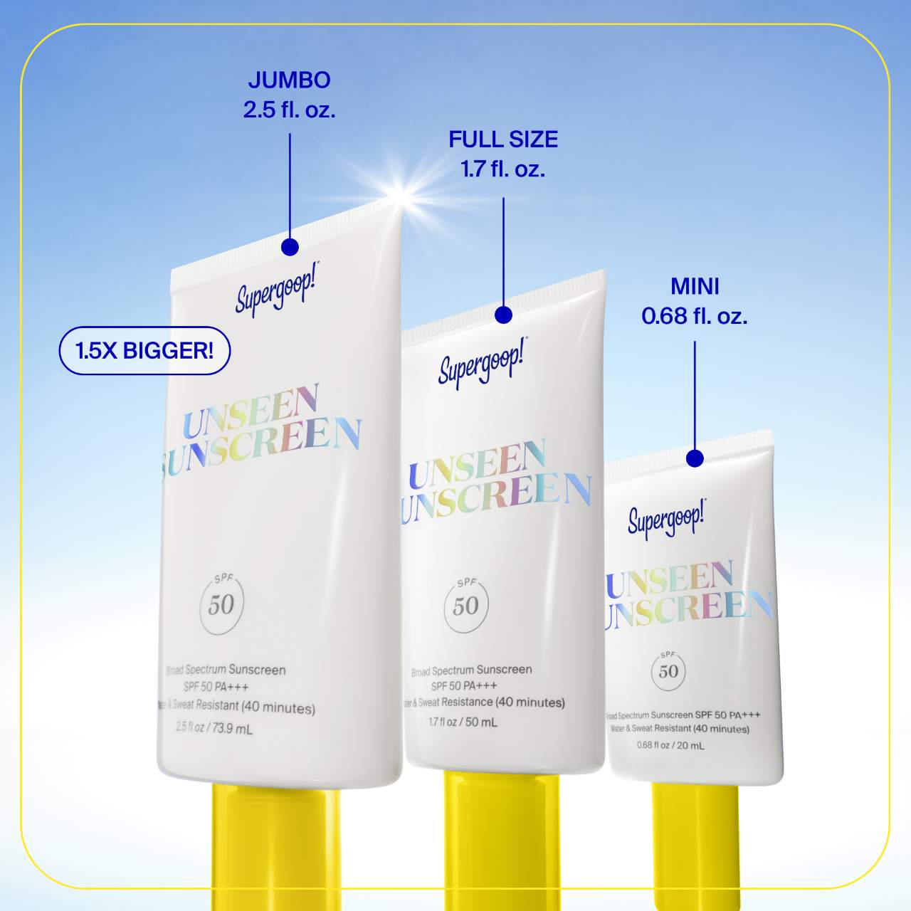 Mini Unseen Sunscreen Spf 50 Invisible Sun Protection For Face | Women ...